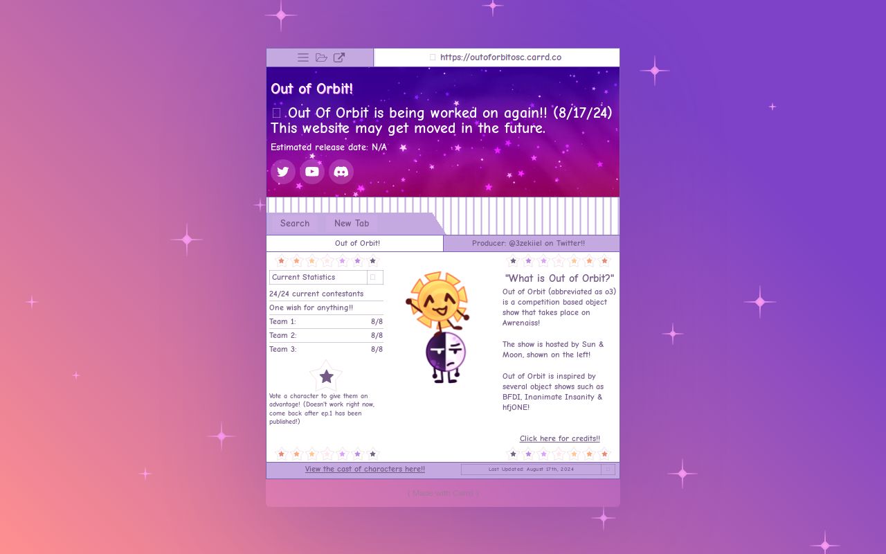 OUT OF ORBIT